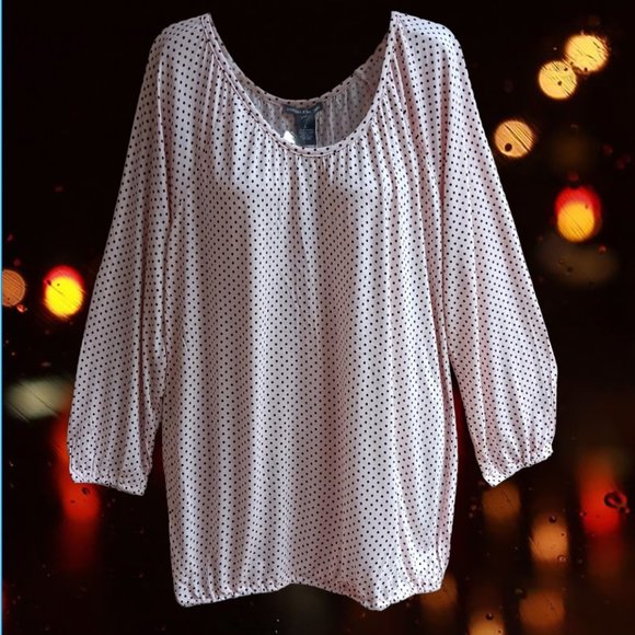 Chelsea & Theodore | Tops | Chelsea Theodore Womens Top Blouse Pink ...